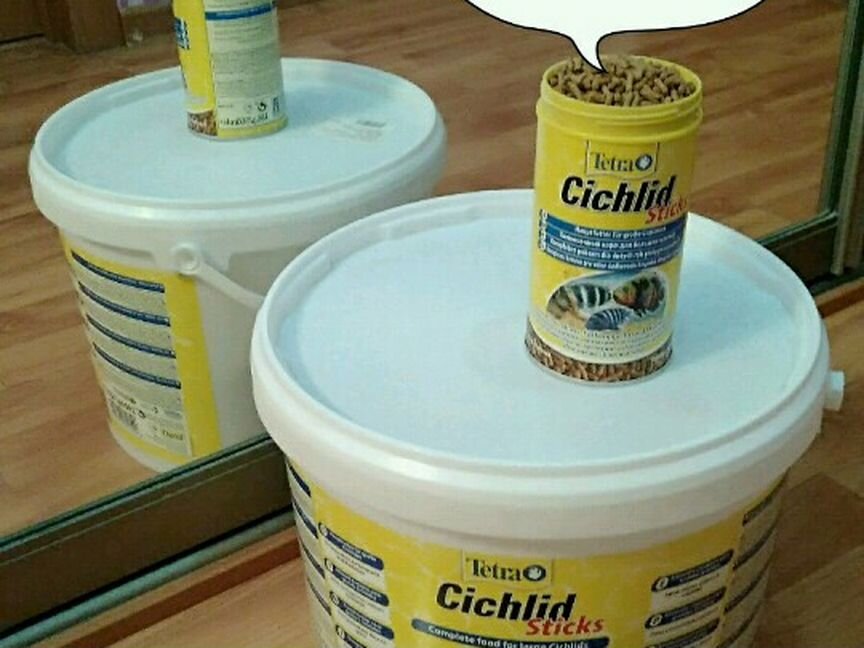 Корм "Tetra Cichlid Sticks" для рыб