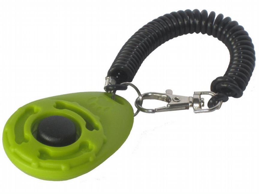 Flamingo Кликер на браслете с карабином в ассорт