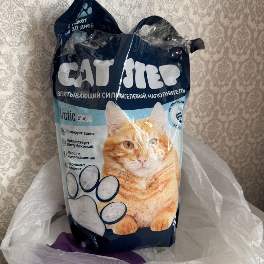 Кошачий наполнитель cat step