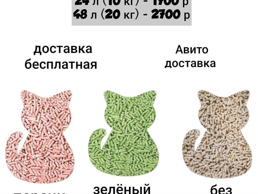 Тофу соевый комкующийся наполнитель Россия