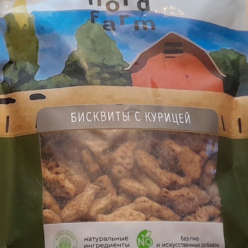 Лакомства для кошек Nord Farm Бисквиты с курицей
