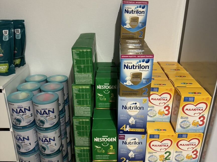 Дестска смесь nan,nestogen,nutrilon