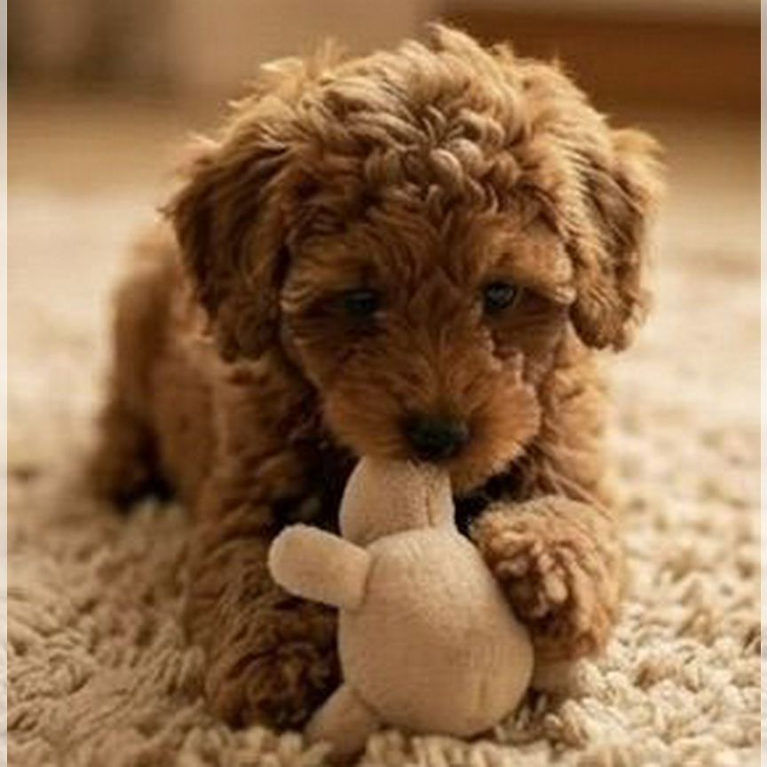 Той-пудель, щенок