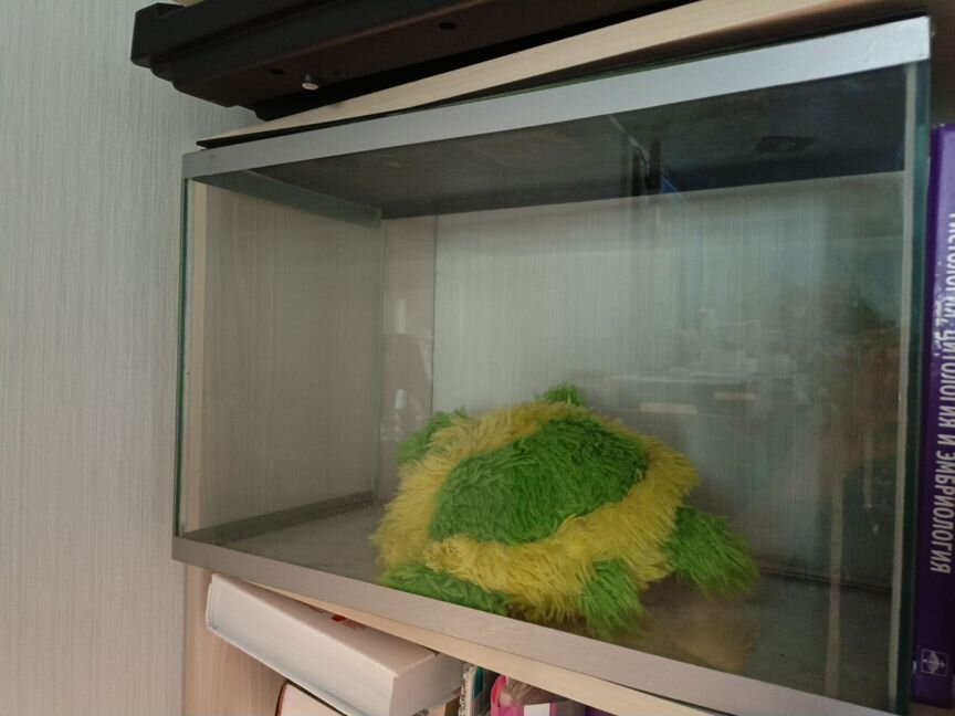 Аквариум с крышкой 50х30х25