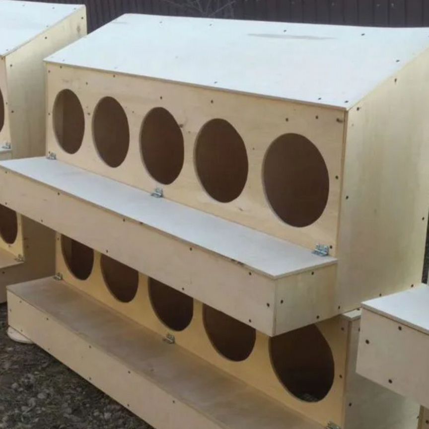 Гнездо для кур с яйцесборником