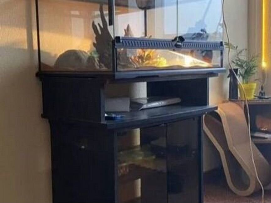 Террариум exo terra грунт и декор