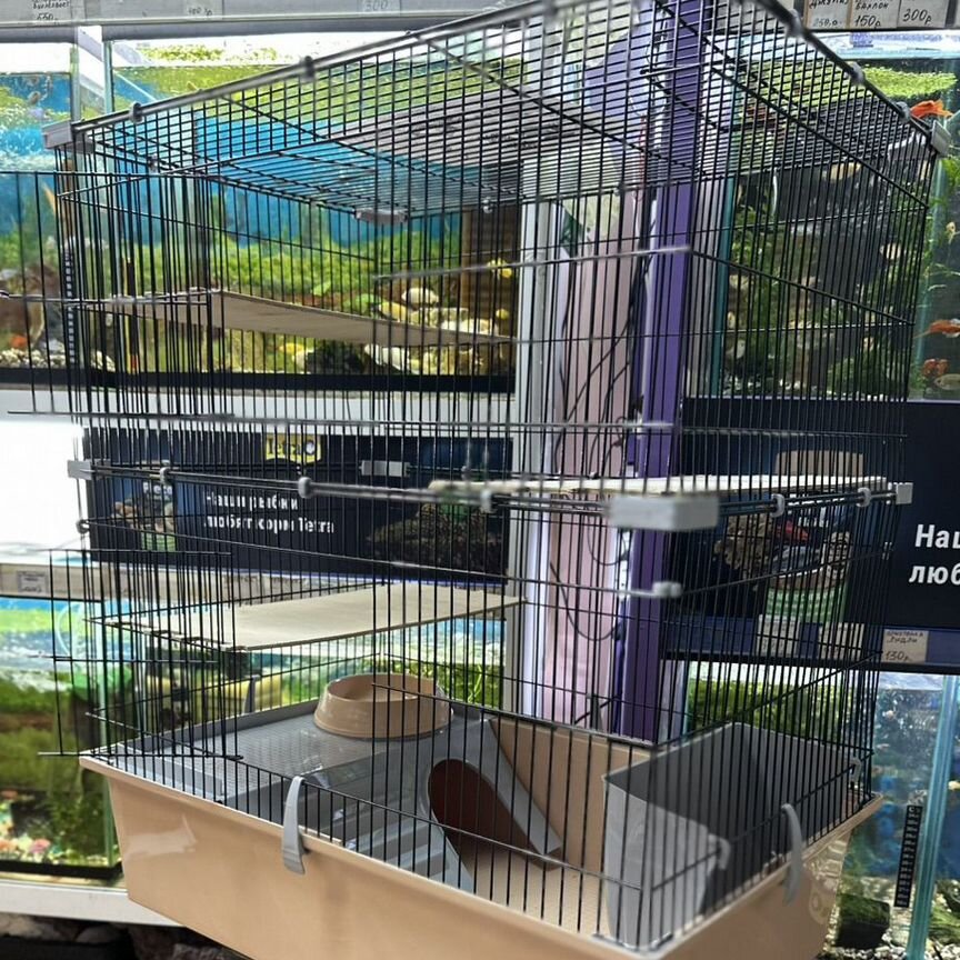 Клетка для шиншил, дегу, крысам, хорькам и тп