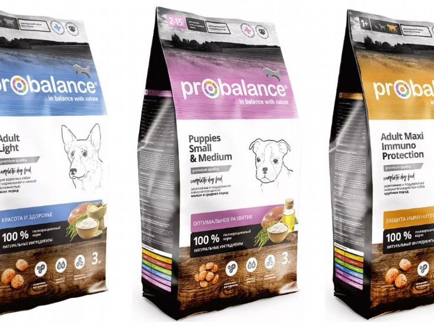 Корм ProBalance для собак 15кг