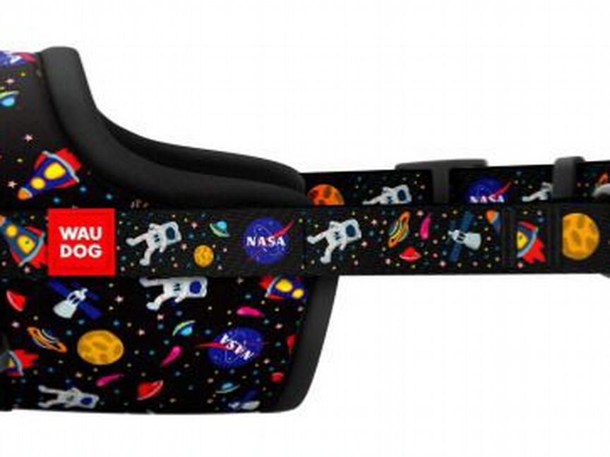 Намордник waudog Nylon, рисунок nasa (размер №1, о
