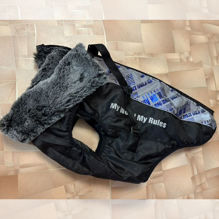 Зимний комбинезон для крупной собаки