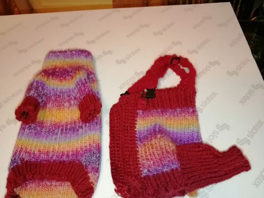 Вязаная одежда для собак мелких пород