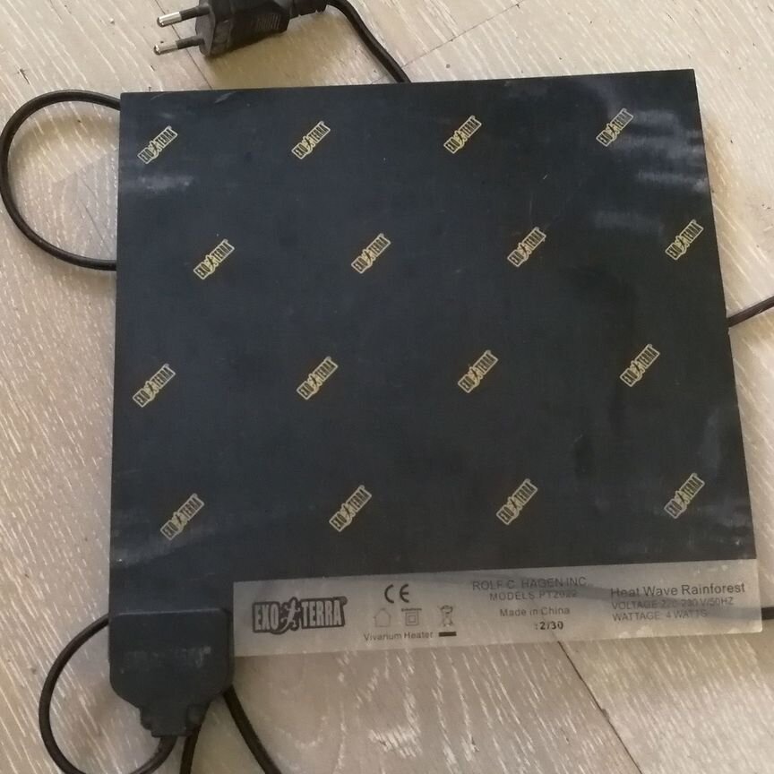 Термоковрик для террариума 4W