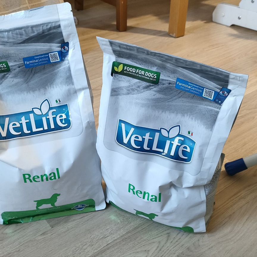 Корм для собак vetlife renal