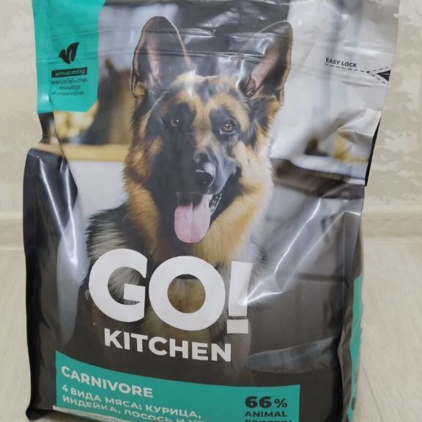 Сухой корм для собак Go kitchen 5.44 кг