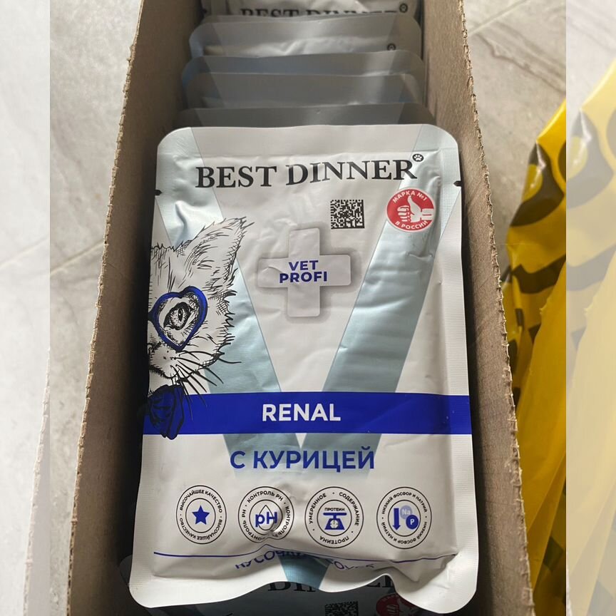 Best Dinner renal для кошек влажный 24шт