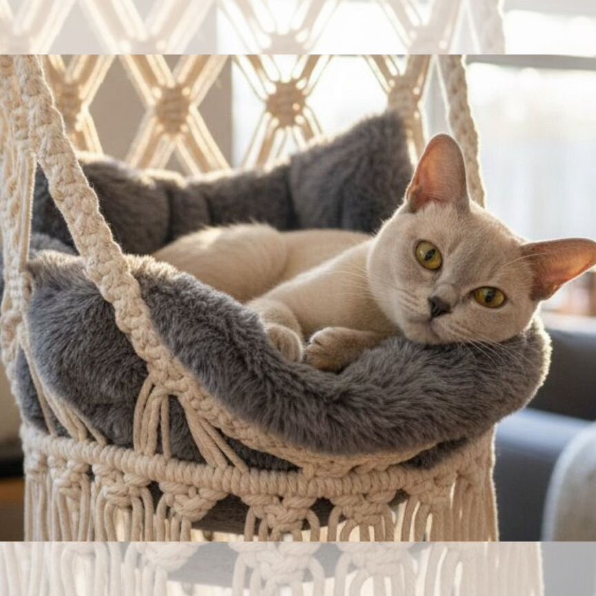 Европейская бурманская, взрослая кошка