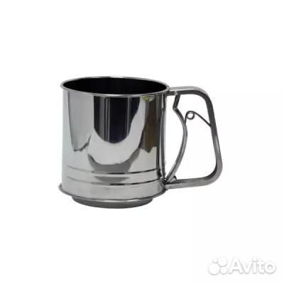 Опт KH-127 Сито-кружка для просеивания муки, нержа купить в Москве ...