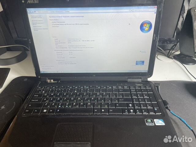 Asus k50in не тормозит T9600, 4gb купить в Санкт-Петербурге ...
