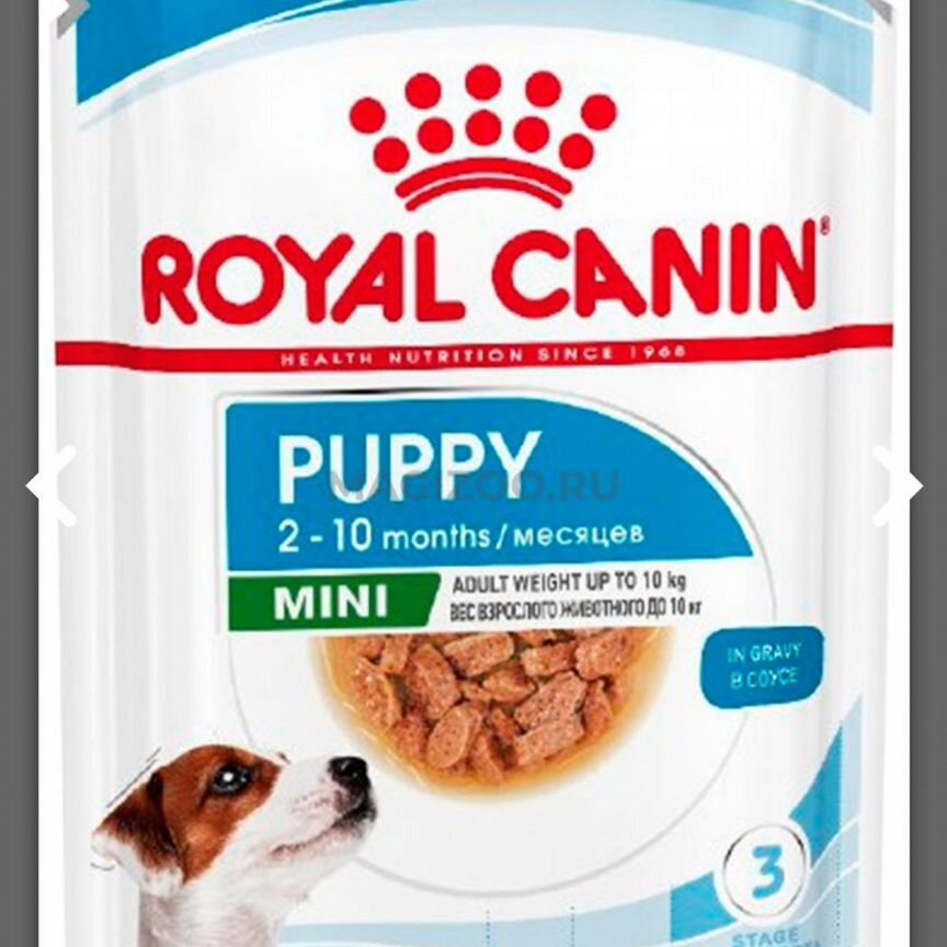 Корм для щенков royal canin