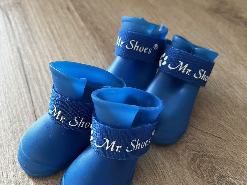 Сапожки резиновые на маленькую собачку Petmax S