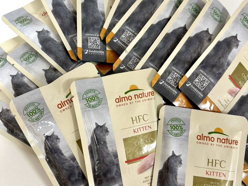 Almo nature для кошек консервы