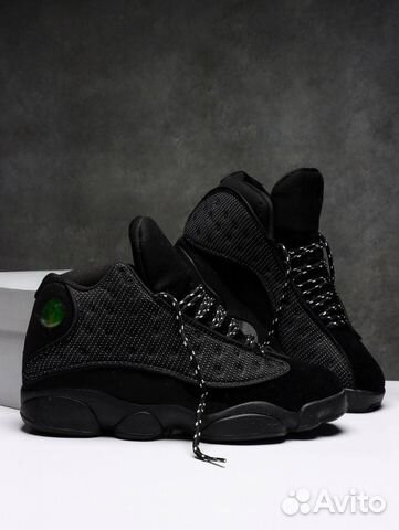 Кроссовки nike air jordan 13 retro black cat купить в Москве по низкой ...