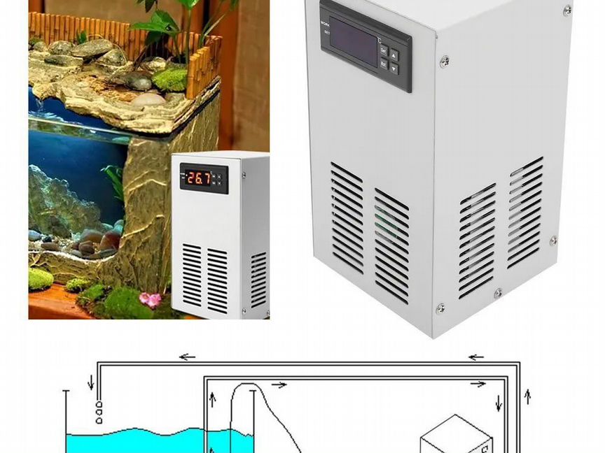 Чиллер для аквариума 20-30 литров