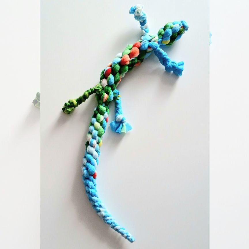 Игрушки для собак ящерки и крокодильчики