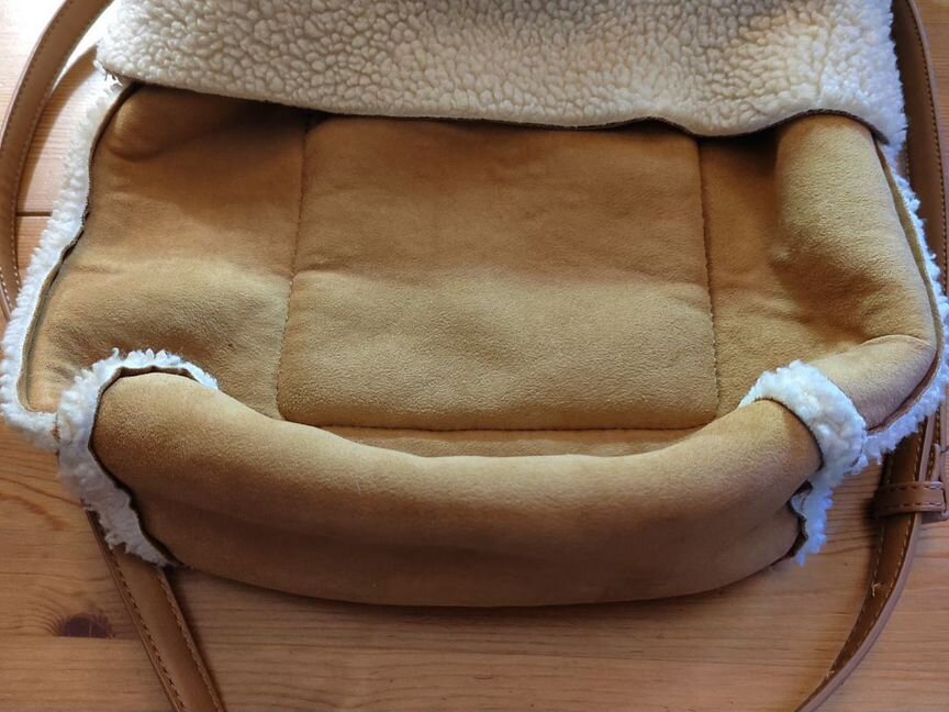 Сумка натуральная кожа- переноска для собак