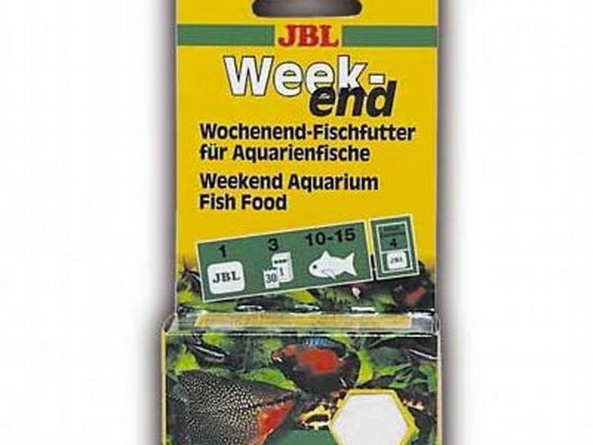 JBL Weekend 26гр корм для рыб на время выходных