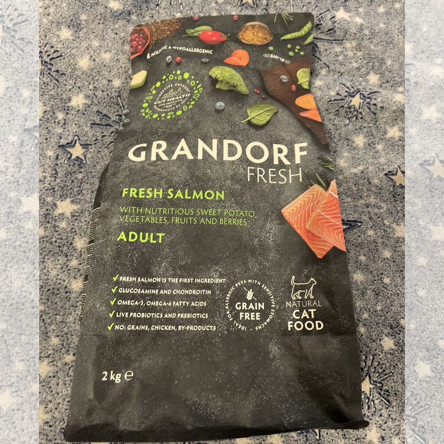 Корм сухой для кошек grandorf 2кг