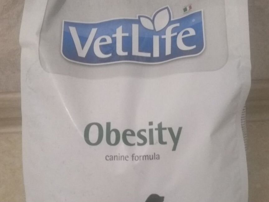 Vet Life Obesity сухой корм для собак диетический