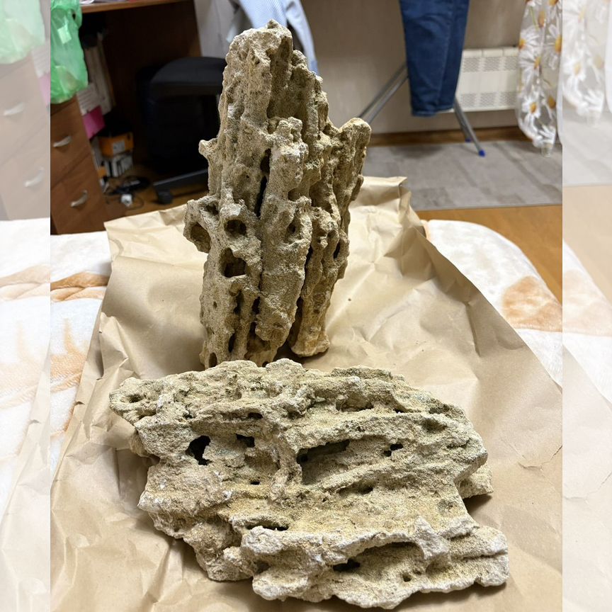 Декорации в аквариум