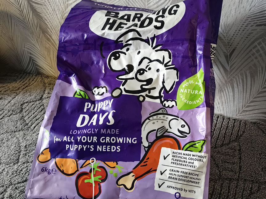 Корм Barking Heads для щенков