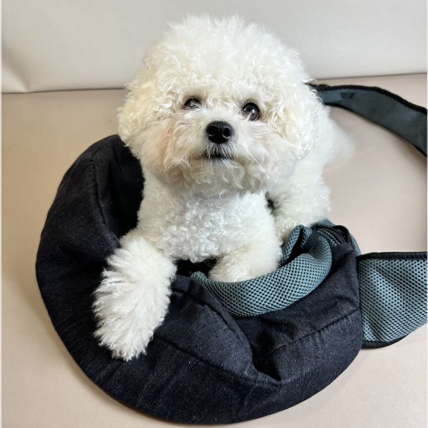 Слинг сумка переноска для собак или кошек