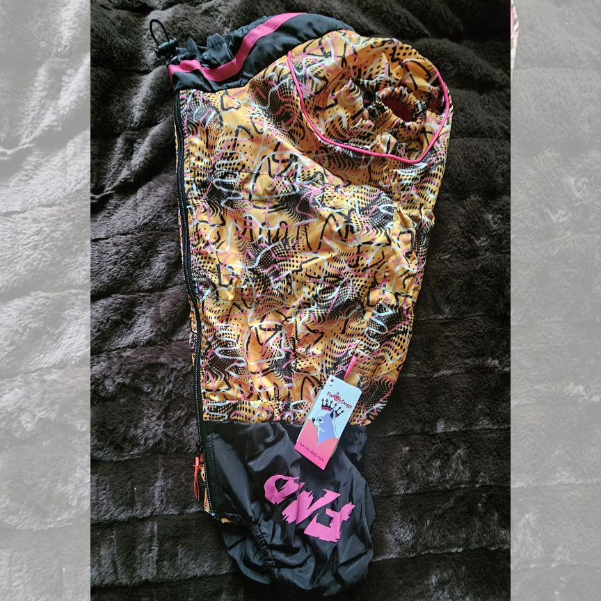 Комбинезон утепленный для таксы девочки