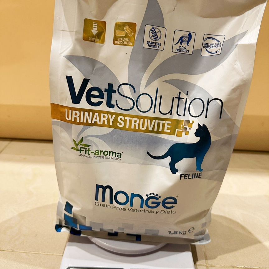 Корм для кошек Monge urinary struvite