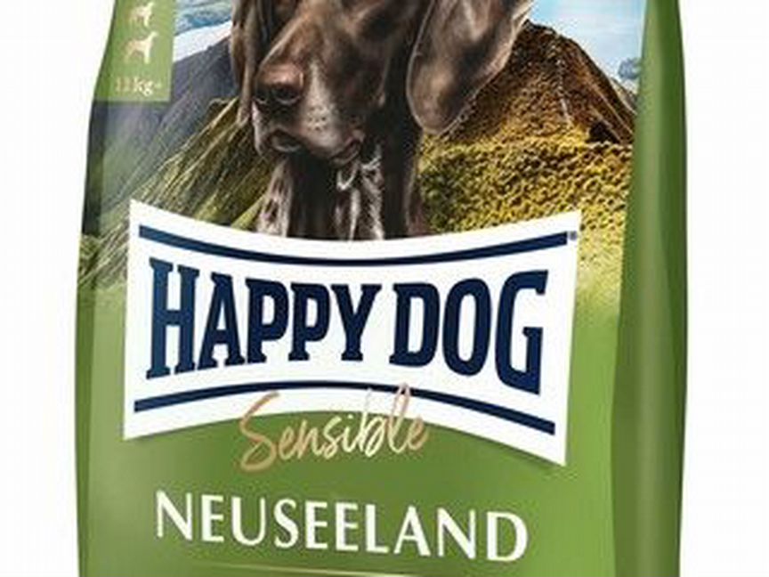 Happy DOG для собак всех пород с ягненком 12.5 кг