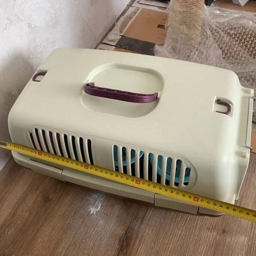 Переноска для животных пластиковая