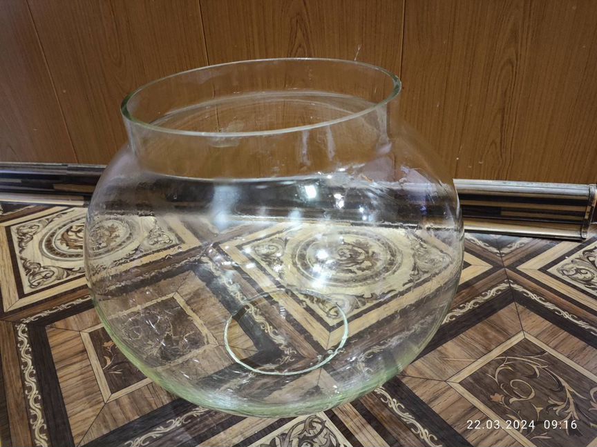 Круглый аквариум на 10л