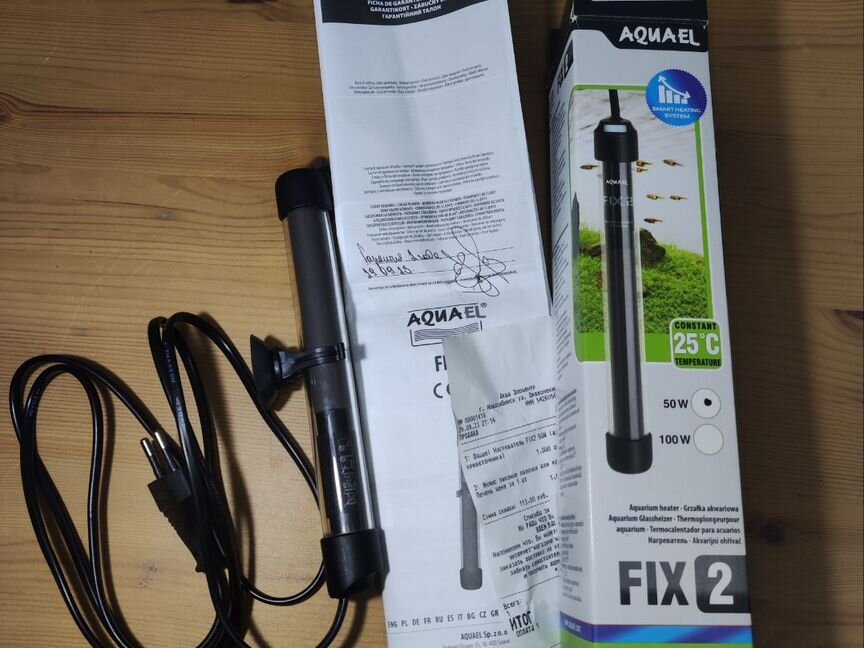 Нагреватель для аквариума Aquael 10-50 л
