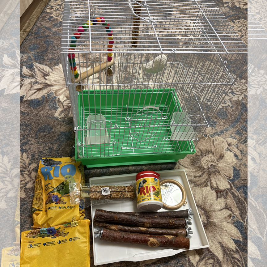 Клетка для волнистого попугая