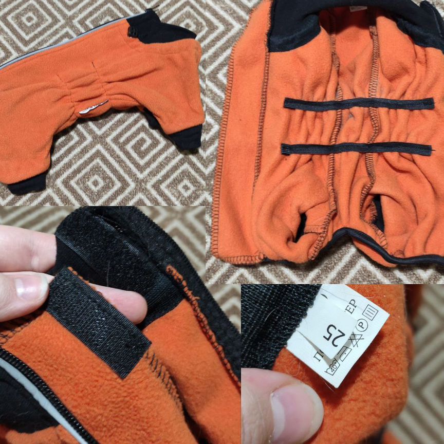 Флисовый комбинезон для собаки 25