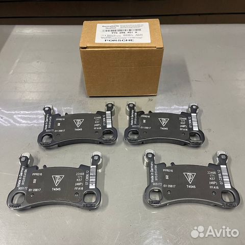 Задние тормозные колодки Porsche Cayenne 9YA купить в Москве PORSCHE ...