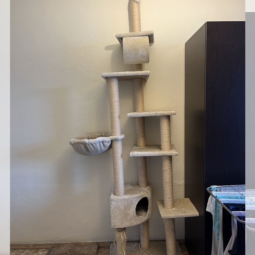 Игровой комплекс для кошек высокий