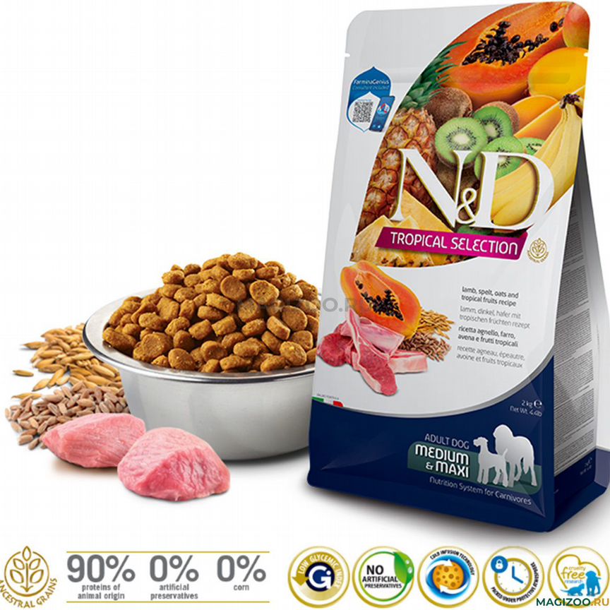 Farmina DOG N&D tropical selection puppy medium &