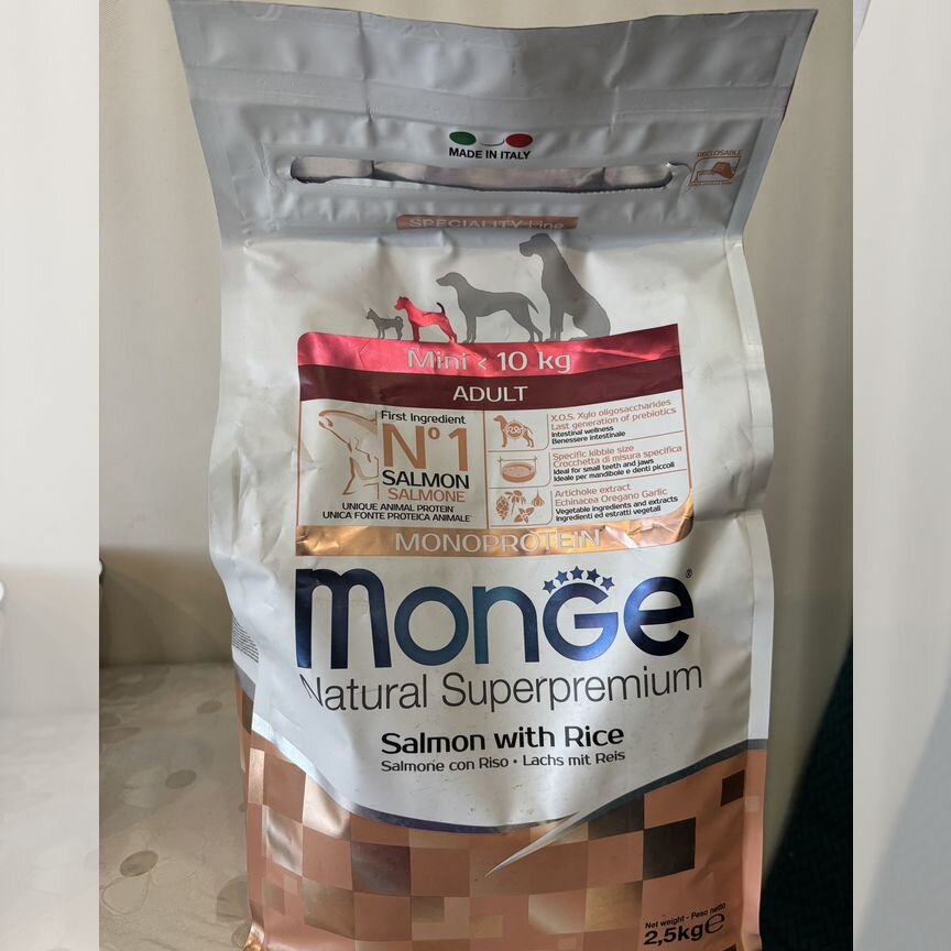 Корм для собак monge