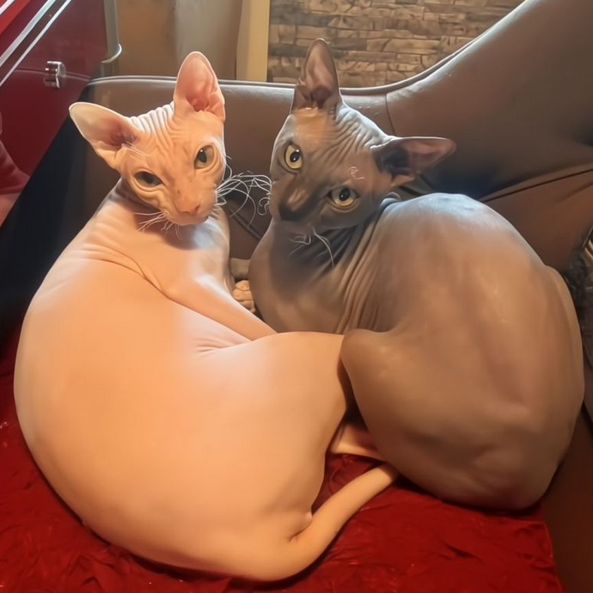 Канадский сфинкс котёнок