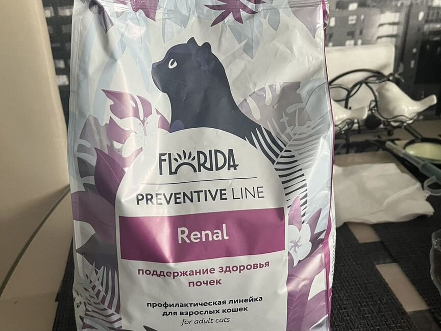 Корм ренал котику