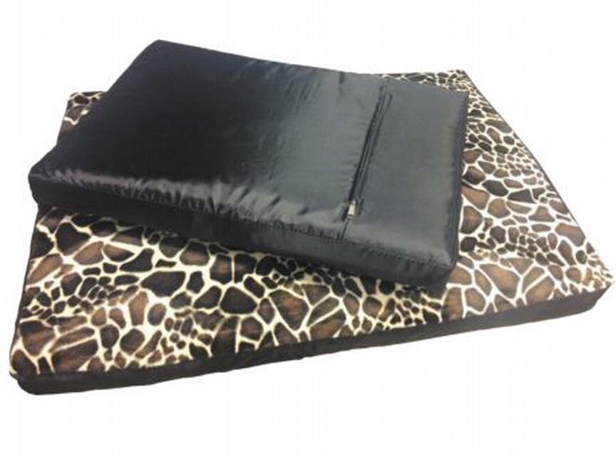 Лежак для собак со съемным чехлом«Сафари»75*50*8см